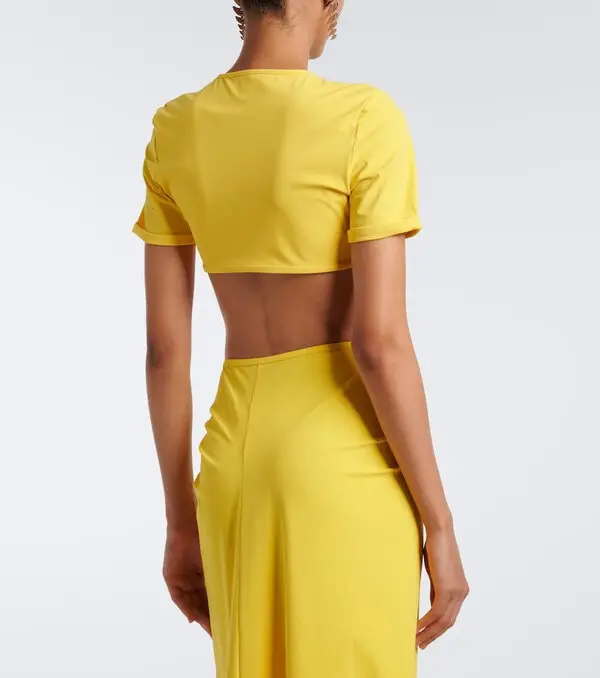 Christopher Esber Cutout Bikini Top