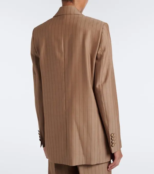 Etro Striped Wool Blazer