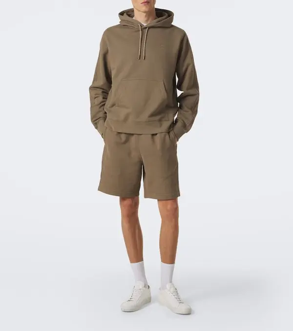 Burberry Check Cotton Jersey Shorts