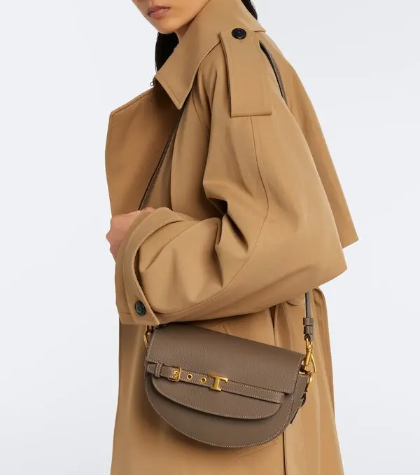TOD'S Timeless Leather Crossbody Bag - Brown