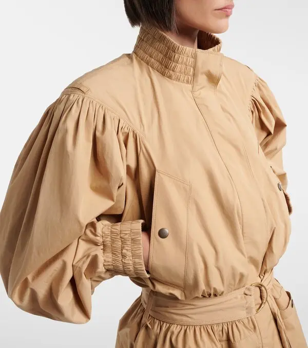 Chloé Cotton Poplin Trench Coat