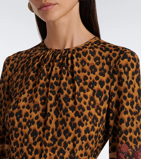 Etro Leopard-print Maxi Dress