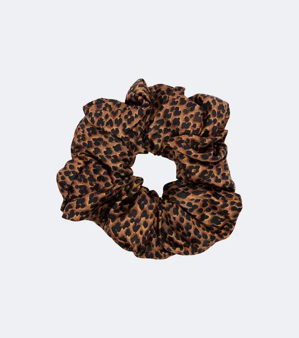 Etro Leopard-print Scrunchie - Beige