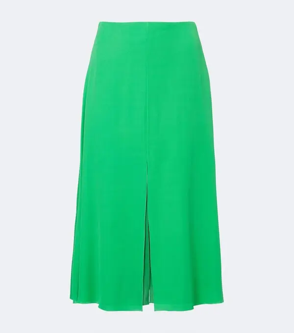 Valentino Garavani Silk Georgette Midi Skirt