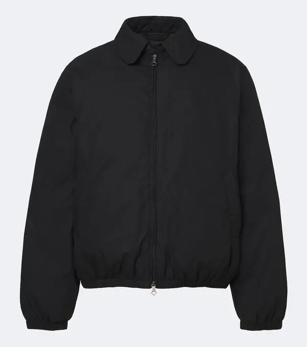 Our Legacy Avenue Cotton-blend Down Jacket In Tide Cotton Nylon - Black
