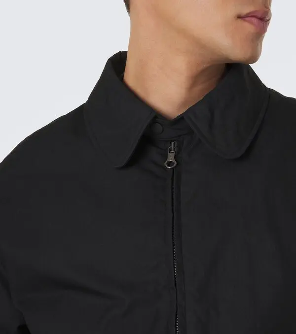 Our Legacy Avenue Cotton-blend Down Jacket In Tide Cotton Nylon - Black