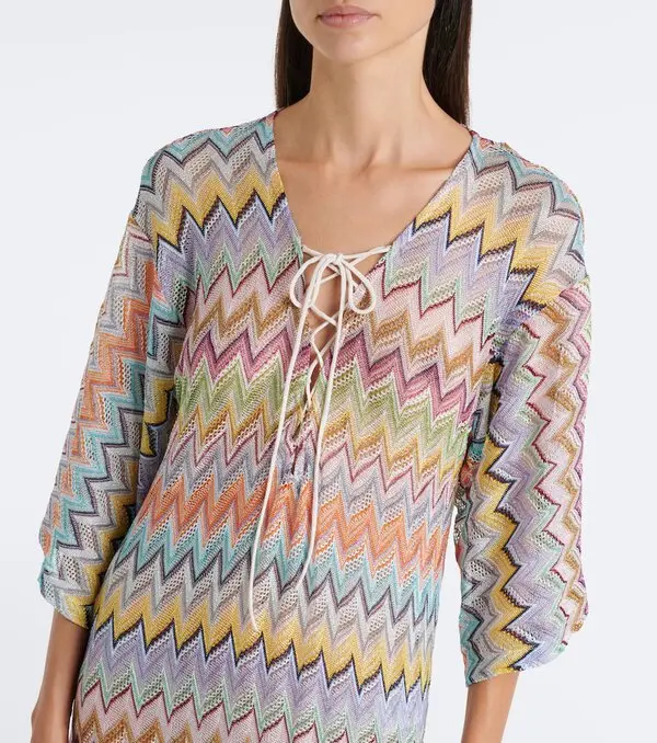 Missoni Zigzag Lam� Kaftan
