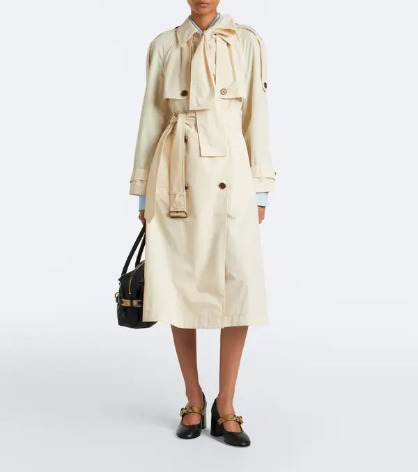 Burberry Checked Buckled Leather Pumps