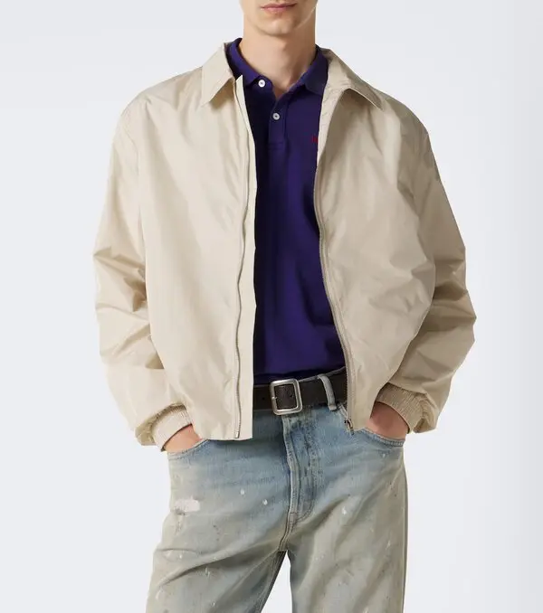 Acne Studios Logo Technical Jacket - Beige