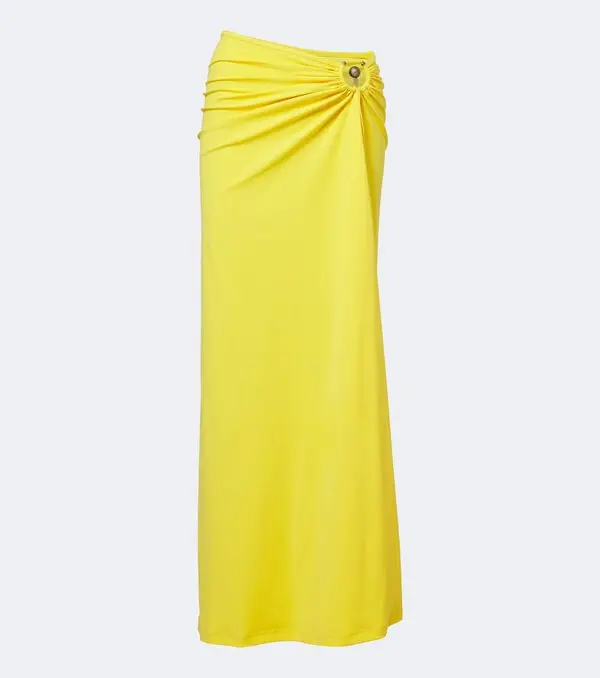 Christopher Esber Maxi Skirt - Yellow