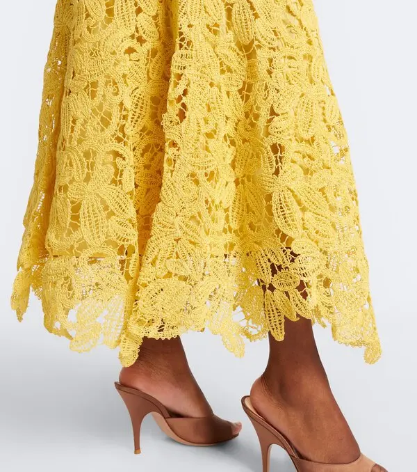 Simkhai Sera Lace Bustier Maxi Dress