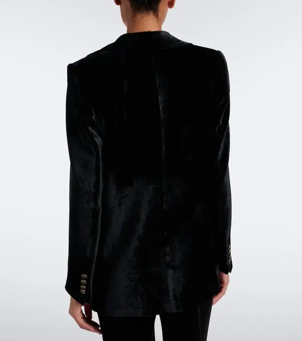 Etro Velvet Blazer - Black