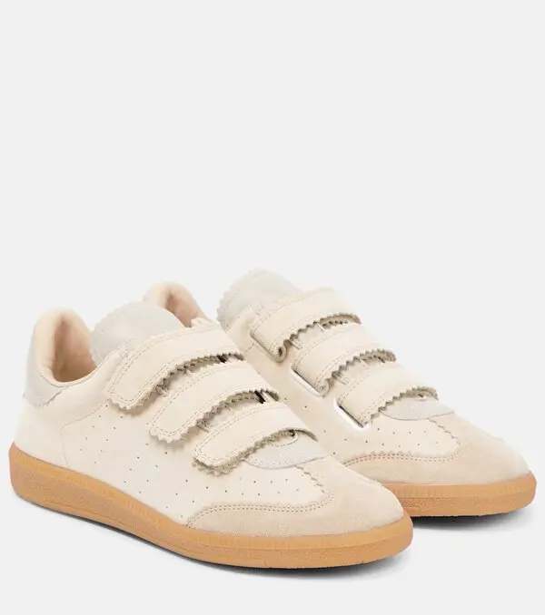 Isabel Marant Étoile Beth Suede Sneakers - Beige