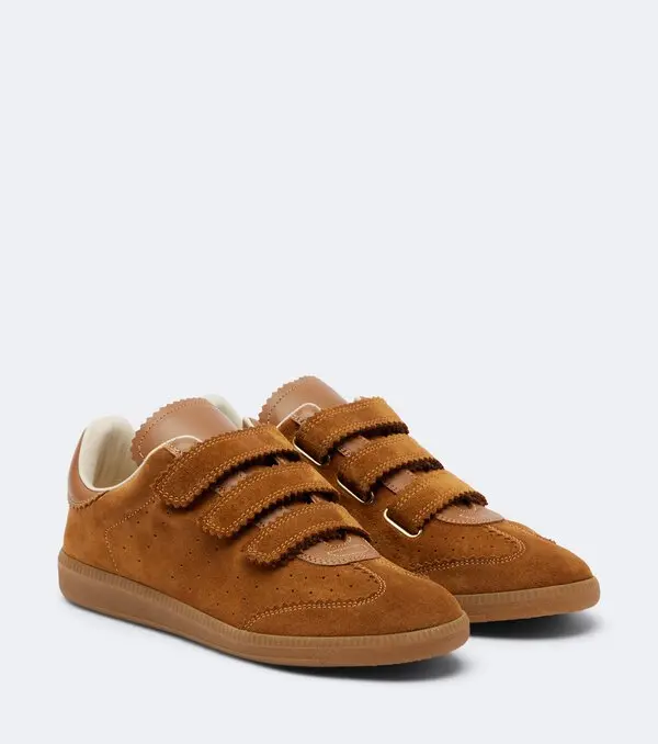 Isabel Marant Étoile Beth Suede Sneakers - Brown
