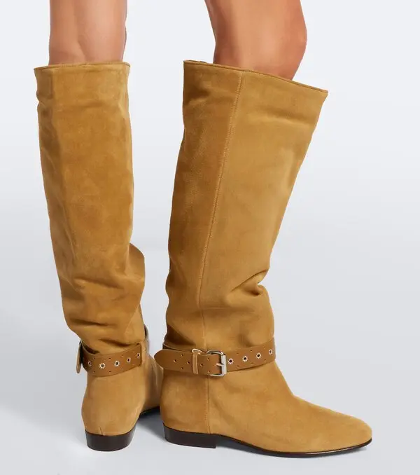 Isabel Marant Étoile Rilton Suede Knee-high Boots