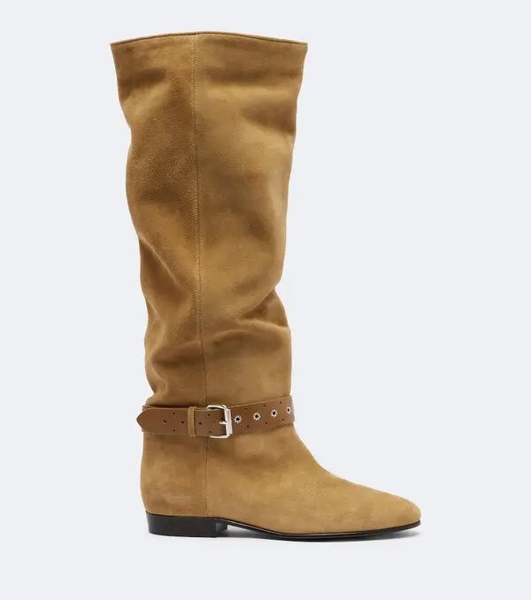 Isabel Marant Étoile Rilton Suede Knee-high Boots