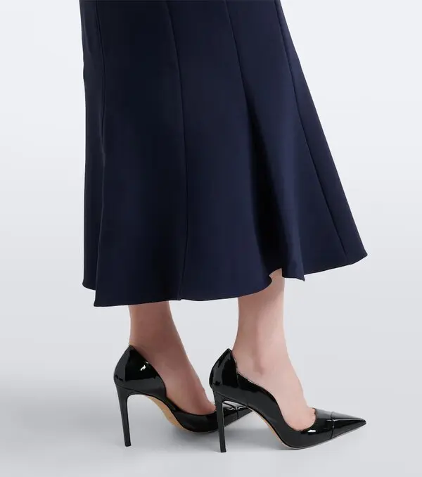 MUGLER Wool-blend Shirt Dress
