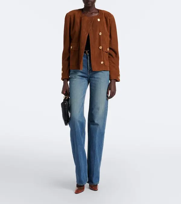 Saint Laurent Folie Pumps - Orange