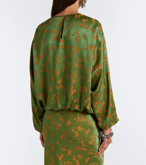Dries Van Noten Floral Blouse
