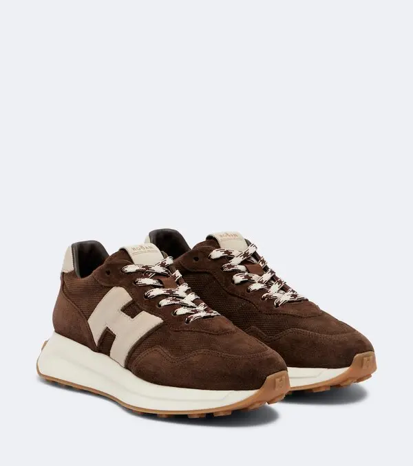 Hogan H641 Suede Sneakers