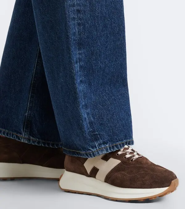 Hogan H641 Suede Sneakers