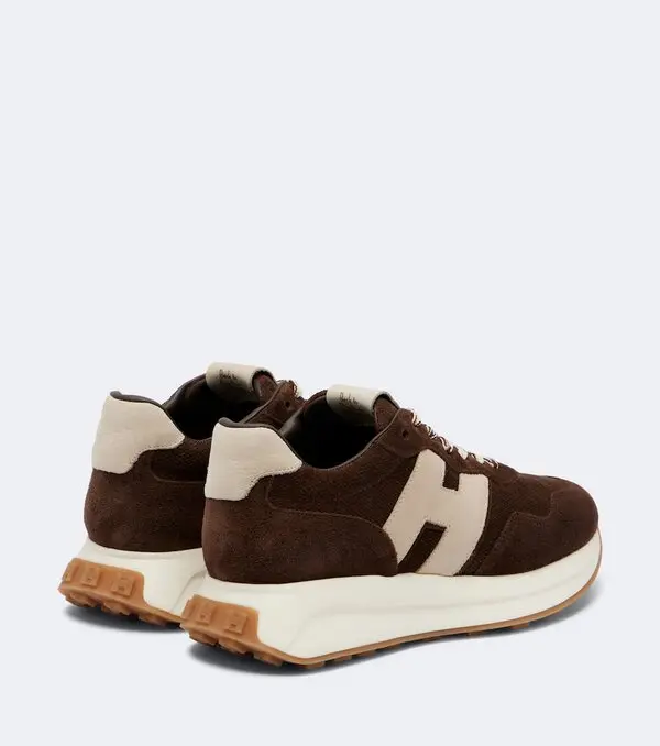 Hogan H641 Suede Sneakers