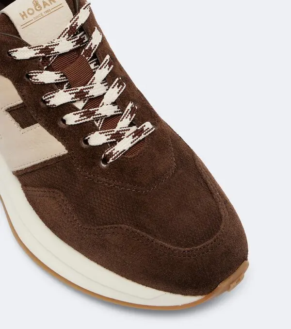 Hogan H641 Suede Sneakers