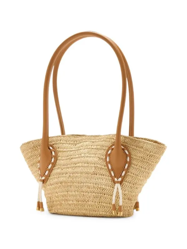 CHRISTIAN LOUBOUTIN Venus Mini Raffia Tote - Multicolor