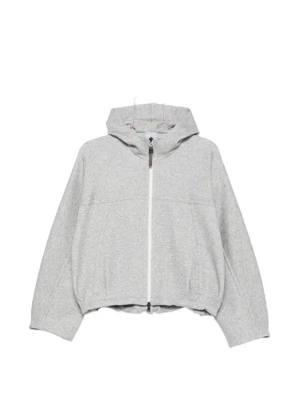 Brunello Cucinelli Cotton Blend Hoodie - Multicolor