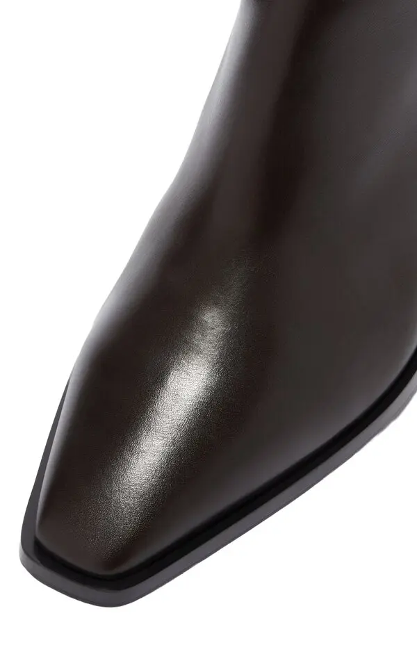 AeydĒ Hedvig Leather Ankle Boots
