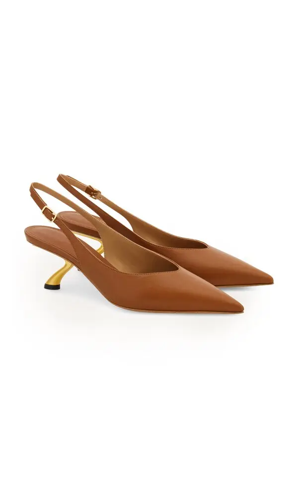 FERRAGAMO Cleya 55 Slingback Pumps