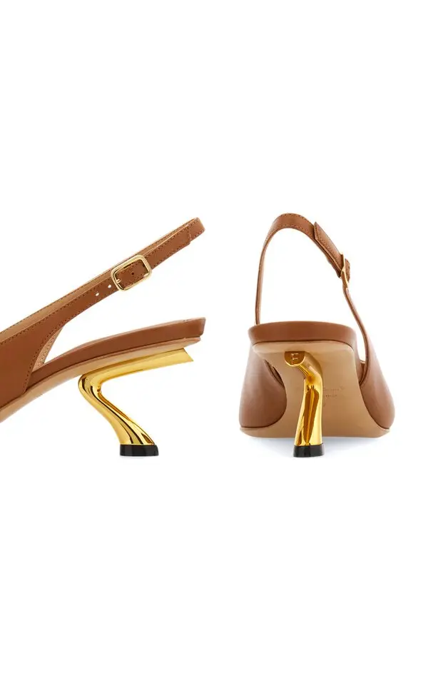 FERRAGAMO Cleya 55 Slingback Pumps