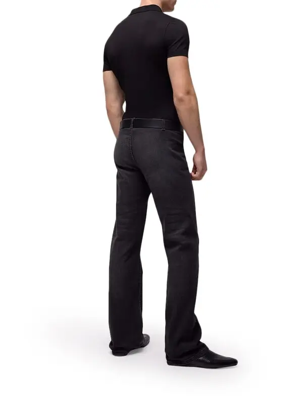 Gucci Cotton Jersey Polo Shirt With Embroidery