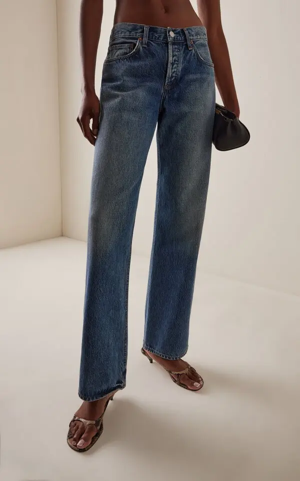 AGOLDE Rigid Low-rise Loose Jeans