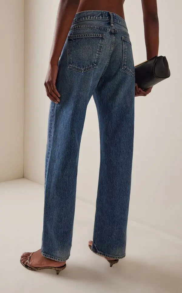 AGOLDE Rigid Low-rise Loose Jeans