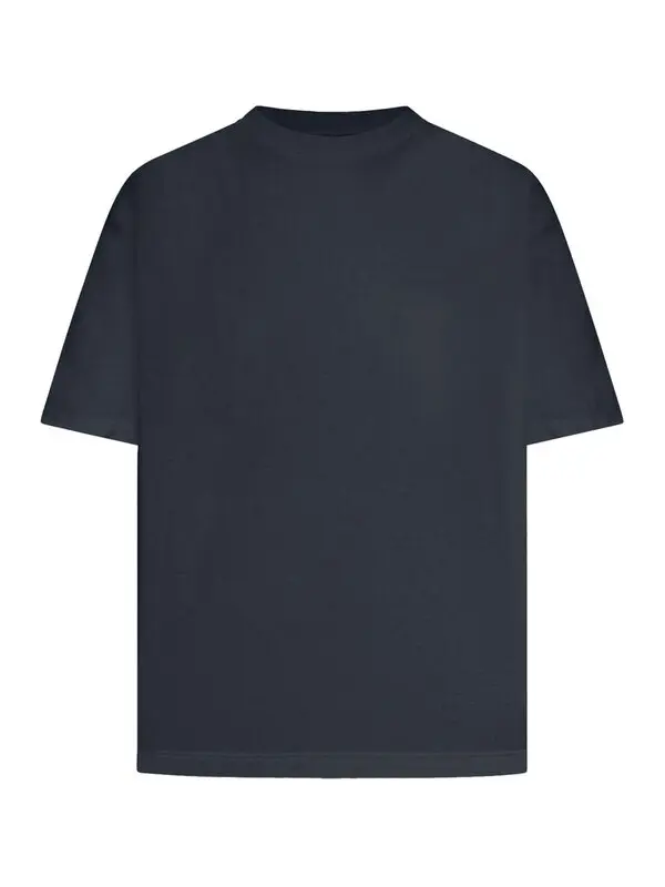 GOLDEN GOOSE T-shirt With Reverse Logo On The Back - Multicolor