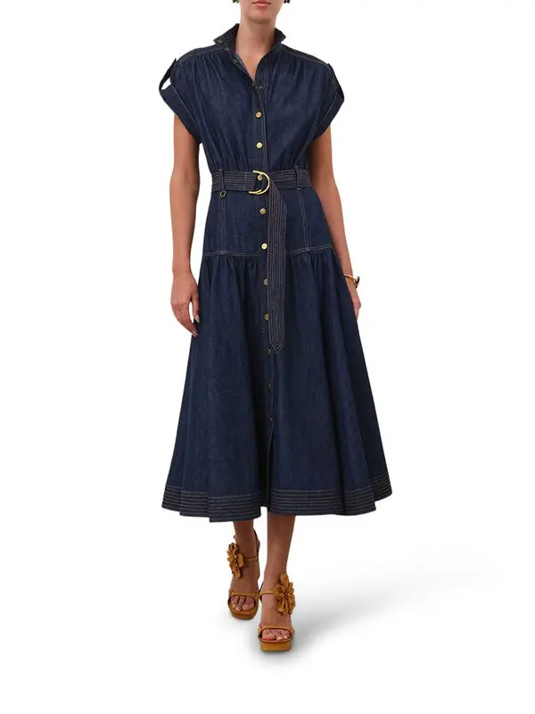 Zimmermann Midi Denim Dress