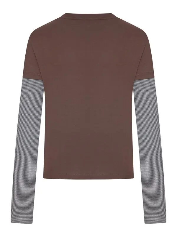 Miu Miu Layered Long-sleeved T-shirt