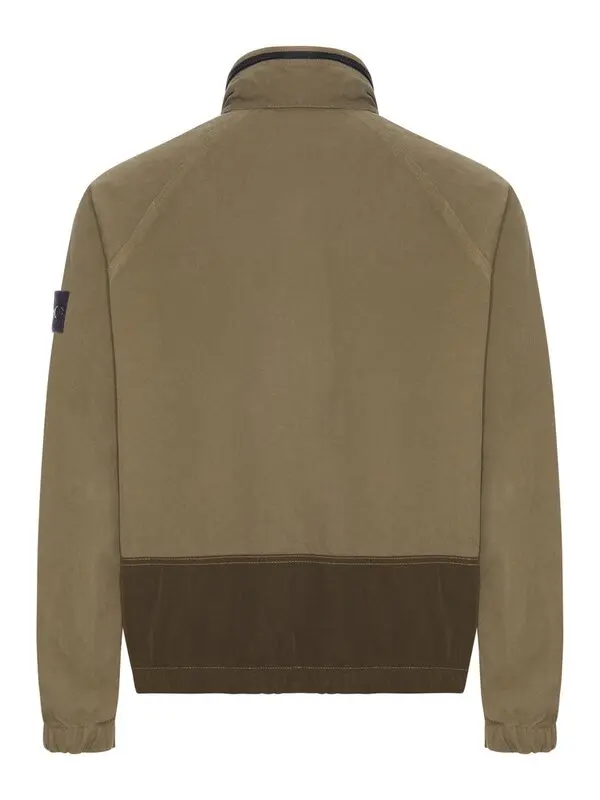 Stone Island Cotton Jacket With Badge