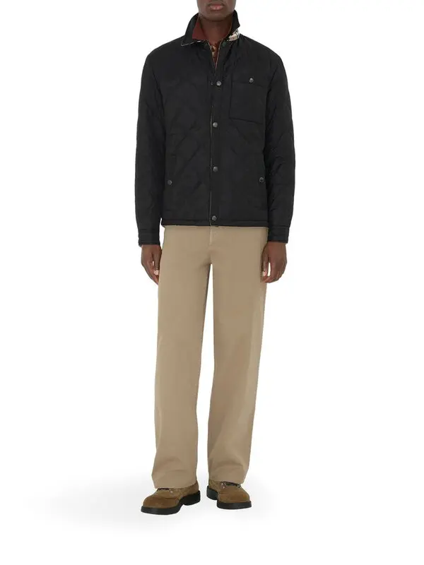 Burberry Reversible Quilted Nylon Overshirt
