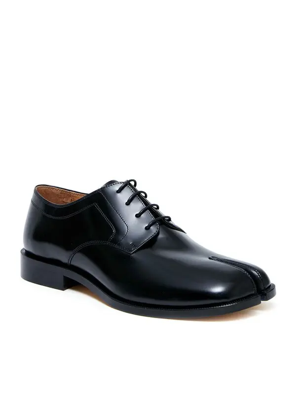 MAISON MARGIELA Derby Tabi In Polished Calfskin
