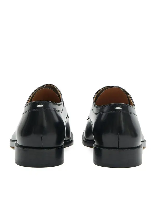 MAISON MARGIELA Derby Tabi In Polished Calfskin