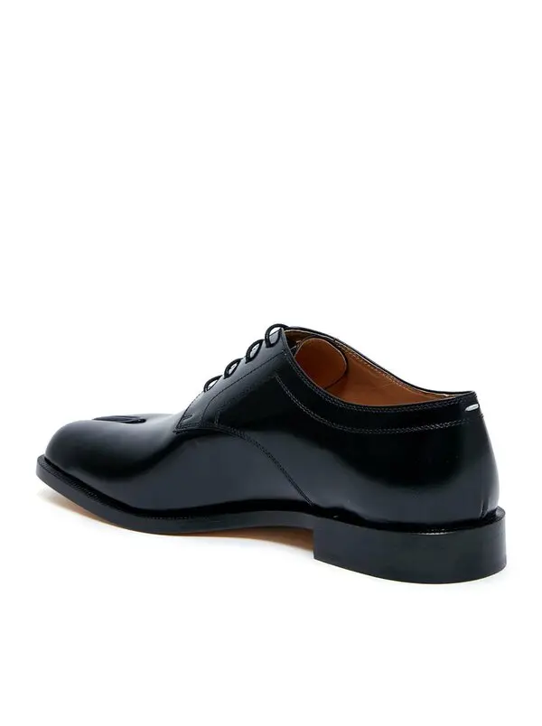 MAISON MARGIELA Derby Tabi In Polished Calfskin
