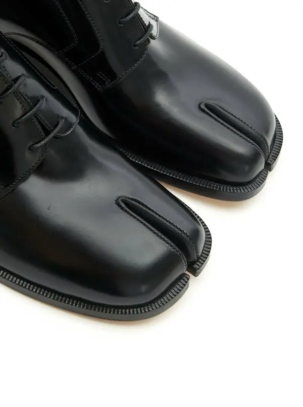 MAISON MARGIELA Derby Tabi In Polished Calfskin