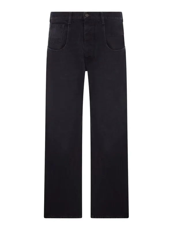 MAISON MARGIELA Straight Leg Jeans - Black