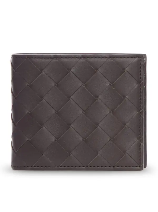 Bottega Veneta Braided Leather Bifold Wallet - Multicolor