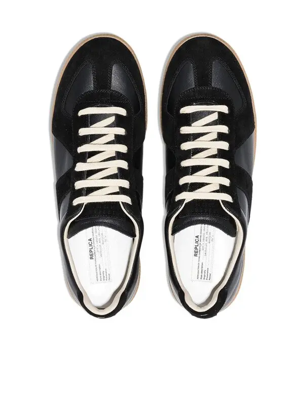 MAISON MARGIELA Replica Leather Sneakers - Multicolor