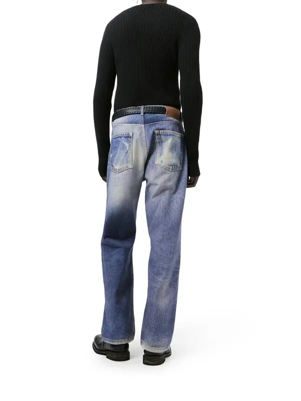 Our Legacy Third Cut Trompe-l'oeil Print Jeans