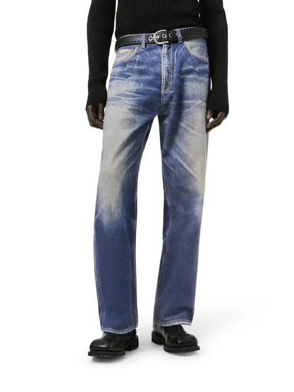 Our Legacy Third Cut Trompe-l'oeil Print Jeans