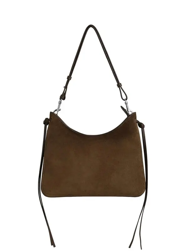 Phoebe Philo Suede Shoulder Bag - Yellow